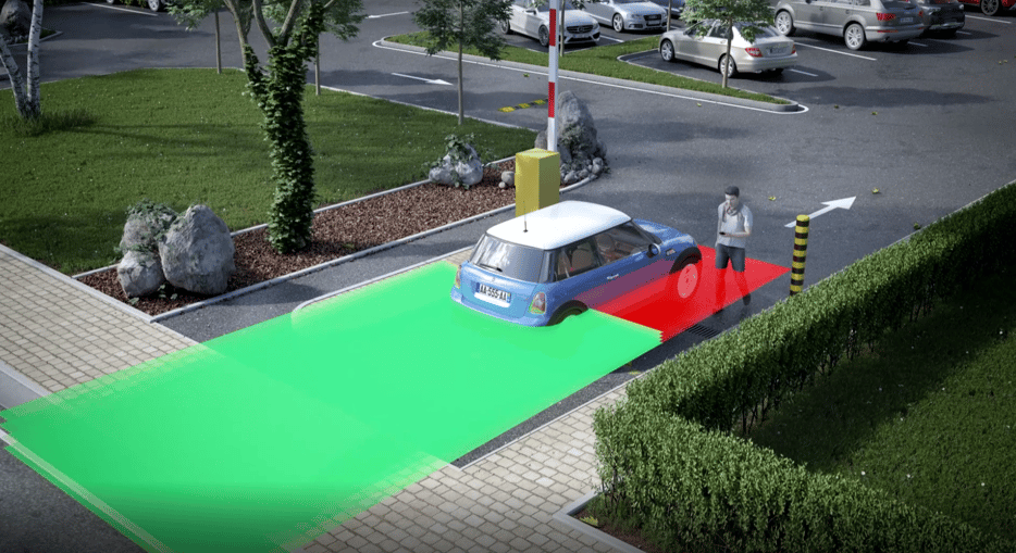 The LZR® -H100 - Horizontal Opening & Safety Sensor