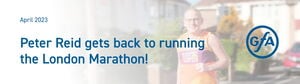 Peter Reid gets back to running the London Marathon! - GfA UK
